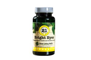 silver lining herbs 21 bright eyes - supports dog eye health - maintains normal mineral levels for dog's eyes - natural herbs supporting long term canine eye health - 90 capsules