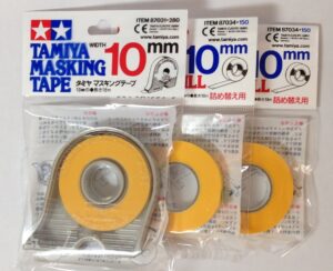 tamiya 10mm masking tape with 2pcs refill