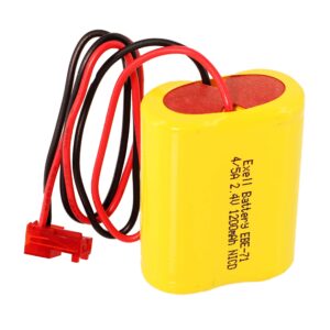 emergency/exit lighting battery fits and replaces powercell pcna4/5-2-sr-lc bgn1100-2dwp-41rec nic1158 pcha4/5-2-sr-lc anic1158 lithonia elb2p401n