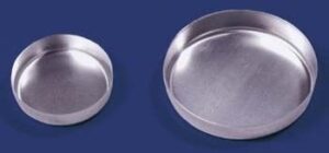 eagle thermoplastic disposable aluminum smooth-wall weighing dishes d70s-100,