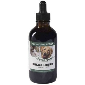 only natural pet relaxi-herb herbal formula 4 oz