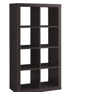 better homes and gardens 8-cube organizer, espresso