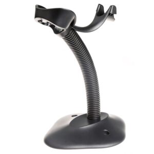 goose neck hands free barcode scanner stand, adjustable barcode scanning bar-code reader cradle holder for some barcode scanners