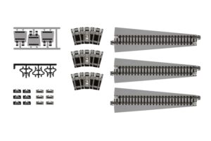 kato 20-285 n turntable extension track set straight