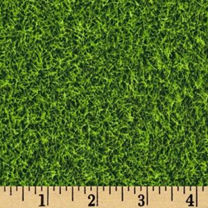 kaufman sports life grass turf grass, fabric by the yard