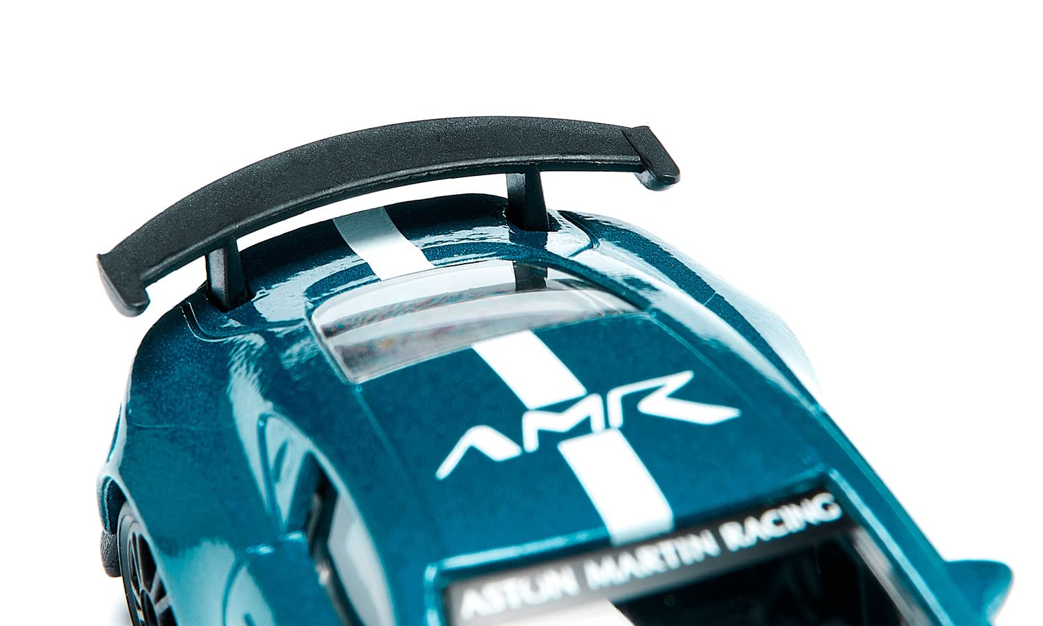 Siku 1577, Aston Martin Vantage GT4, Toy Car, Metal/Plastic, Blue, Metallic Paint, Huge Rear Wing, Sport Tyres, Detailed Design