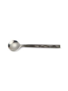 abbott collection stainless steel forge finish small spoon