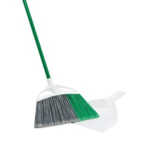 libman extra large precision angle broom with dustpan