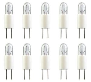 cec industries #7382 bulbs, 14 v, 1.12 w, g4 base, t-1.75 shape (box of 10)