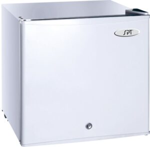 spt uf-114w upright freezer, white, 1.1 cubic feet