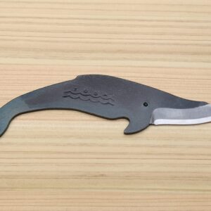 Yoshihiro Shiroko High Carbon Steel Kurouchi KUJIRA Whale Japanese Utility Knife (Type C) Made in Japan