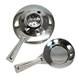 cuisinox stainless steel fondue burner, 3.5" wide