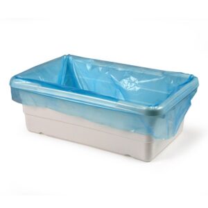 poly tote liners/meat lug liners 500/cs (blue)