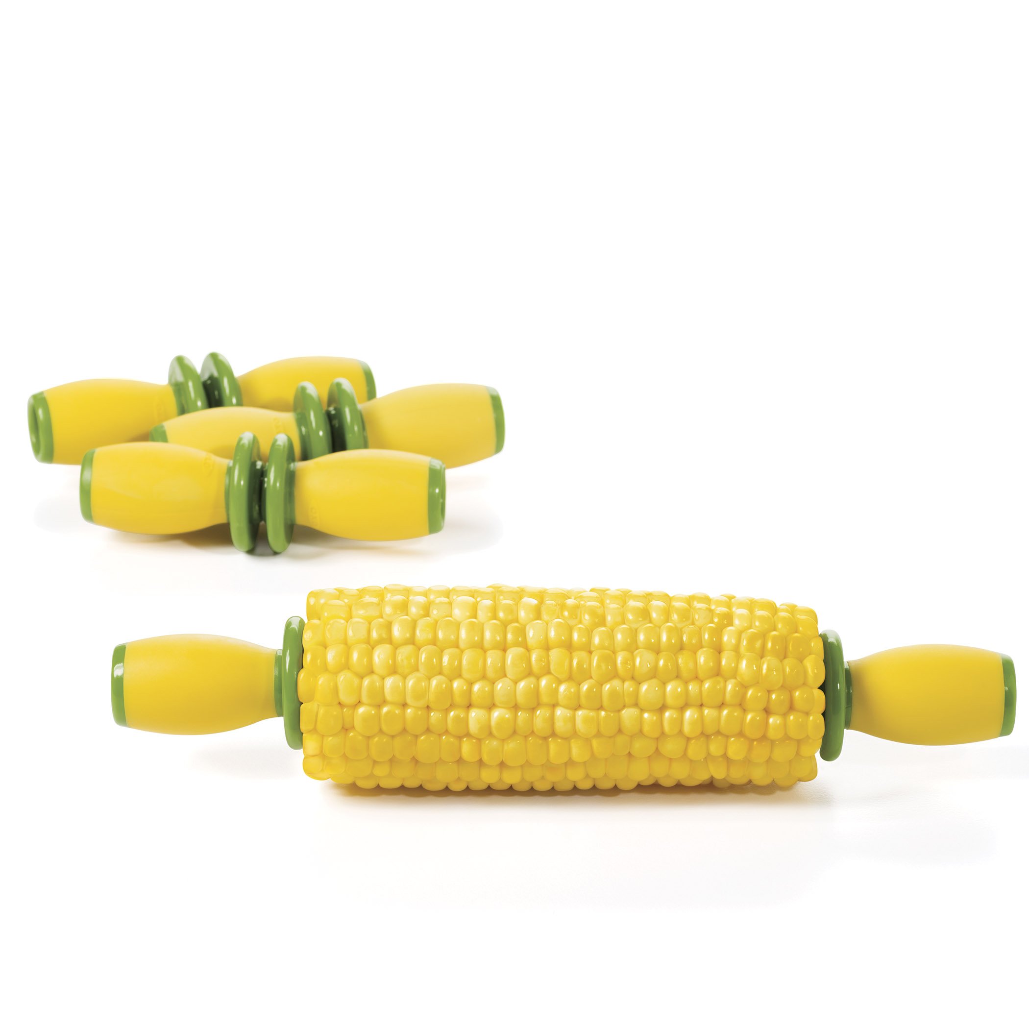 OXO Good Grips Interlocking Corn Holders, Yellow/Green