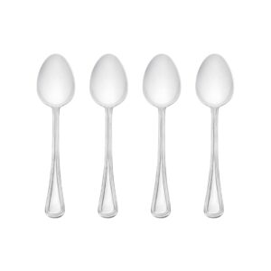 pfaltzgraff edgebrook stainless steel teaspoon, set of 4