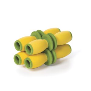 oxo good grips interlocking corn holders, yellow/green