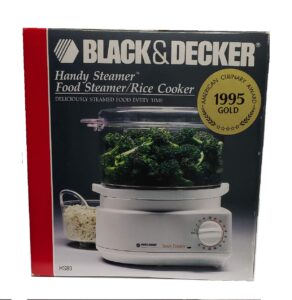 black & decker hs80 handy steamer rice cooker