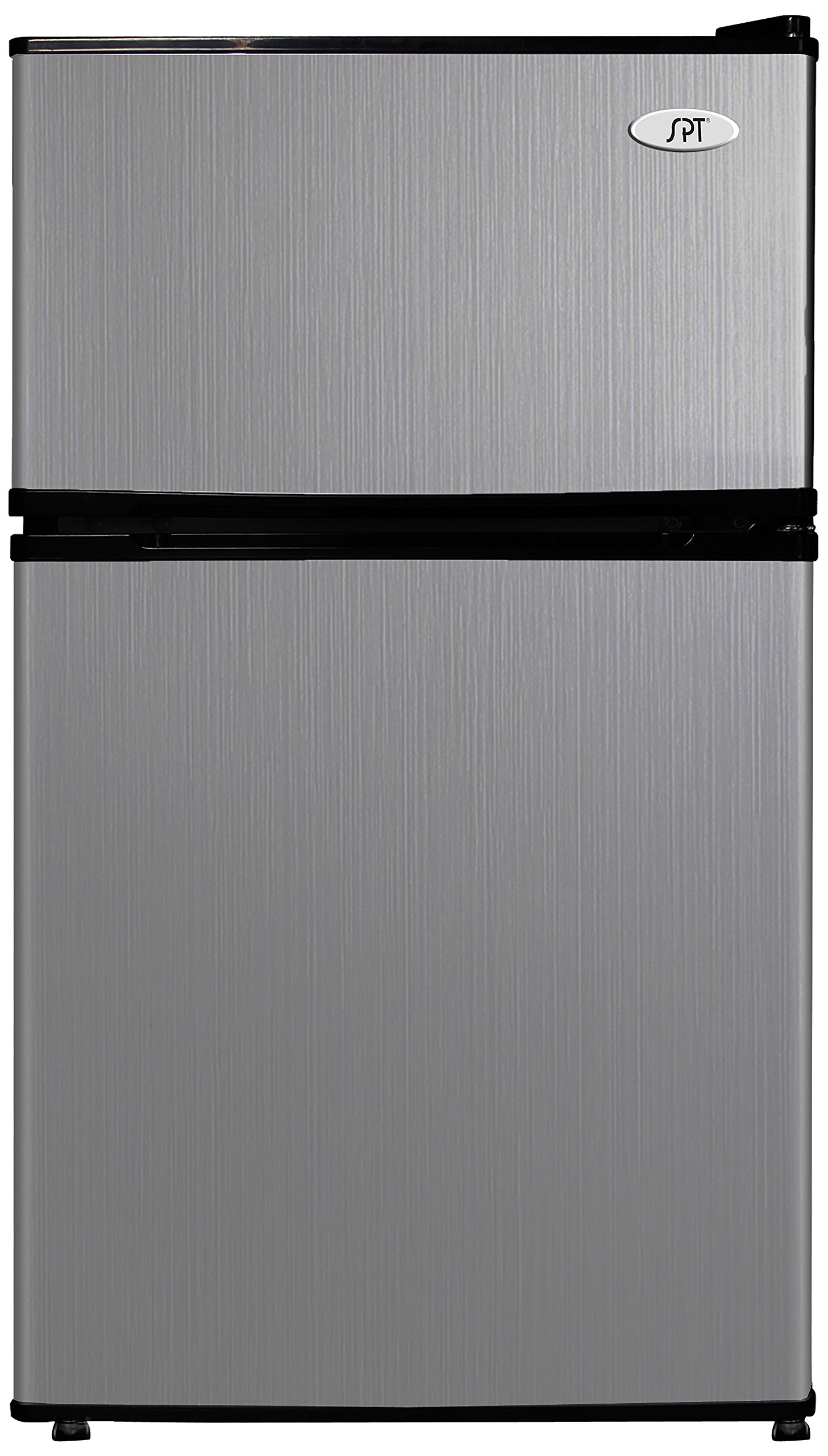 SPT RF-314SS Double Door Refrigerator, Stainless Steel, 3.1 Cubic Feet