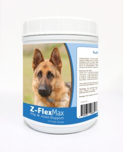 healthy breeds german shepherd z-flex max hip and joint soft chews 170 count