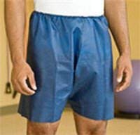 graham medical 62380 shorts medishorts exam blue lf xxl-3xl disp 50/ca