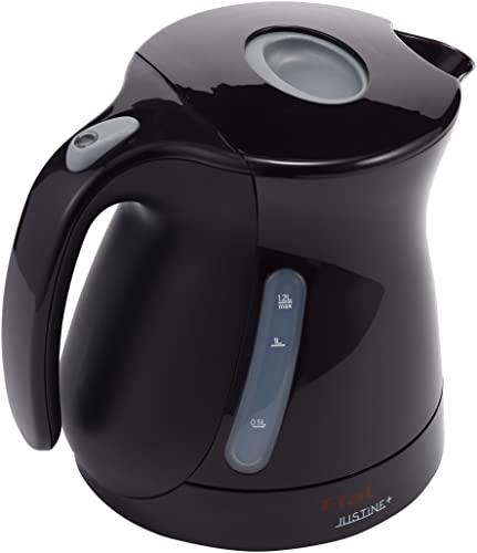 T-FAL electric kettle (1.2L) Justin plus cacao black KO3408JP