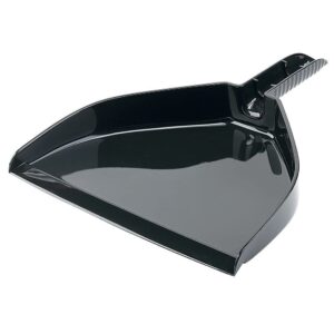 libman commercial 928 dust pan, 13" wide, black (pack of 12)