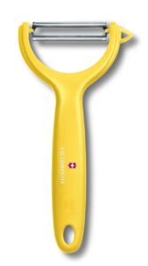 victorinox vic-7.6079.8 specialty knives & tools peelers universal micro-serrated yellow