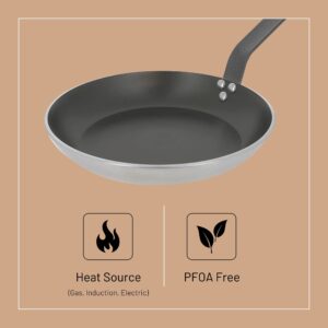 de Buyer CHOC INDUCTION Nonstick Fry Pan - 11” - 5-Layer PTFE Coating - Warp & Scratch Resistant - Made in France