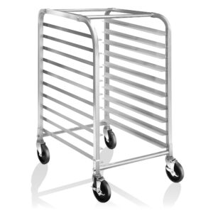 gridmann commercial bun pan bakery rack - 10 sheet