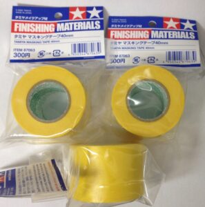 tamiya 40mm masking tape [87063] 3pcs set