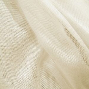 natural unbleached tobacco cloth cotton fabric - lightweight for wedding decor by the yard by jcs