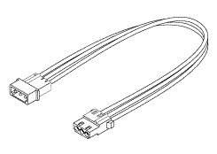 wire harness extension 11" pch798