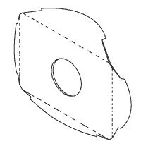 lens splash shield for ritter, knight rcl609