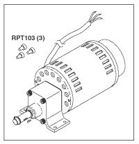 lift motor for pelton & crane pcm745