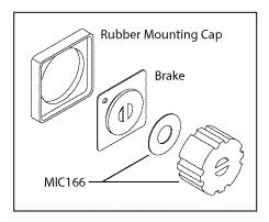 brake & coupler kit mik167