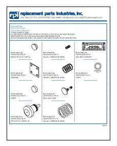 foot control iii service kit adk245