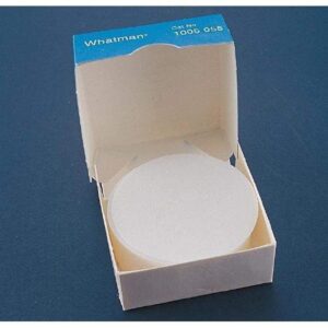 whatman 4712r45pk 1005240 grade 5 qualitative filter paper, 240 mm thick and max volume 64 ml/m (pack of 100)