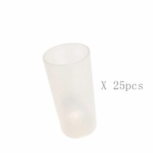 Pack of 25 Disposable Mouthpieces (Compatible with Contec Spirometer SP10/SP10W/SP70B/SP80B/SPM-A/SP100)