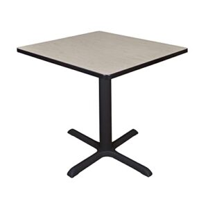 cain 30" square breakroom table- maple