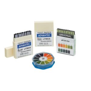 advantec universal ph test paper; ph range 1 to 11; 10 booklets of 20 strips