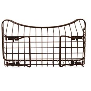 Spectrum Diversified Ashley Stackable Storage Basket, Large, Bronze (20324)