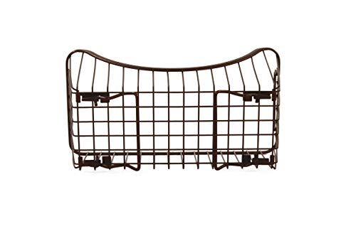 Spectrum Diversified Ashley Stackable Storage Basket, Large, Bronze (20324)