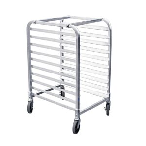 10 tier sheet pan rack | commercial bakery bun pan rack with wheels