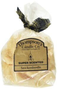 thompson's candle co super scented snickerdoodle crumbles