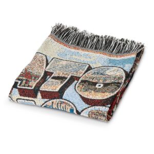 Disney-Pixar's Cars, "Greetings from Radiator Springs" Woven Tapestry Throw Blanket, 48" x 60", Multi Color