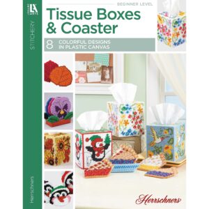 leisure arts tissue boxes and coasters