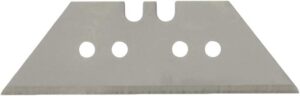 stahlwille 79250001 spare blades for no. 12965n safety knife and 12965-1 self-retracting cutter - pack of 5, cutting for card, rubber, leather and wood, made in germany