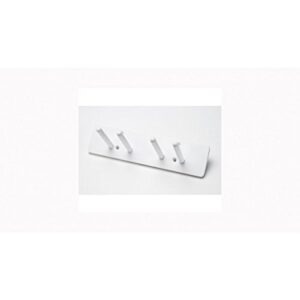 wall mounted lead apron rack - four pegs