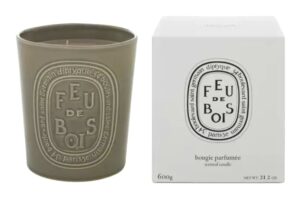 diptyque feu de bois large indoor & outdoor candle