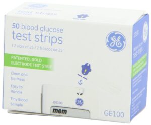 ge100 test strips 50 ct (2 pack)